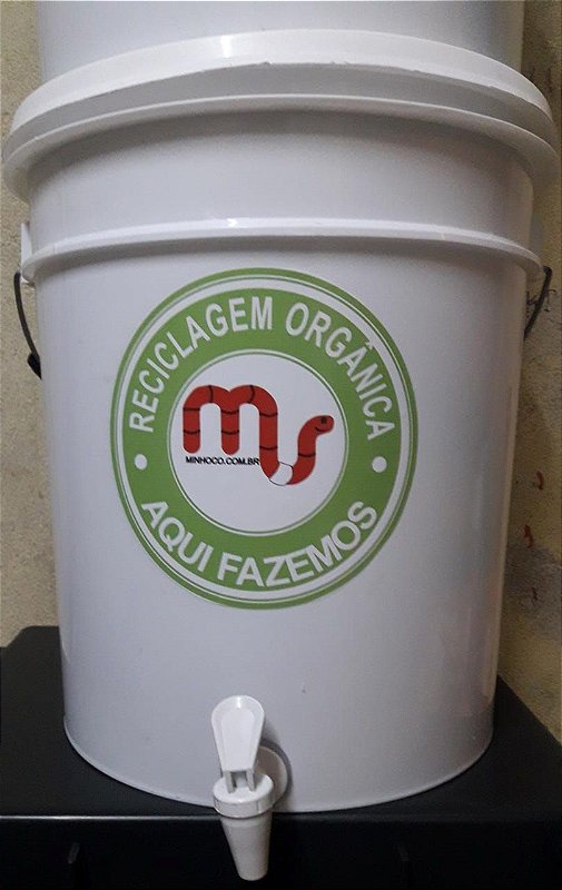 Composteira Completa - Minhocas Compostagem e Pesca