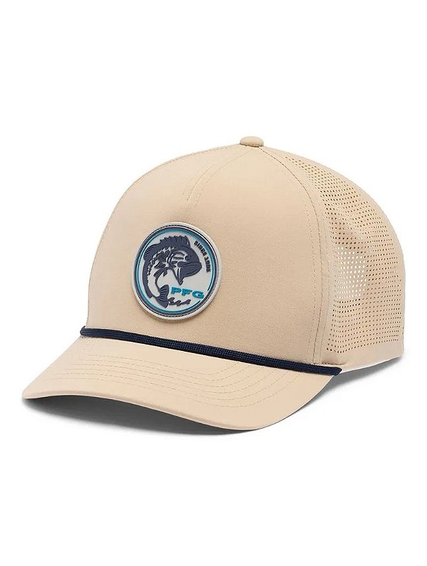 BONE COLUMBIA PFG TIDAL PURSUIT STRETCH SNAP BACK ANCIENT FOSSIL - Zona ...