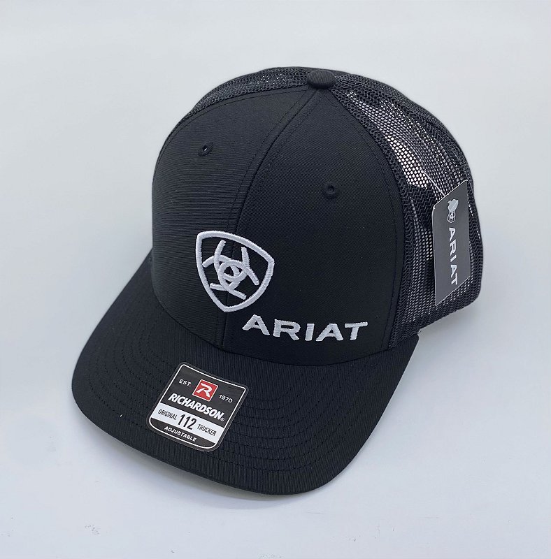 Bone Ariat Importado Richardson - Zona Country - Moda Country Masculino ...