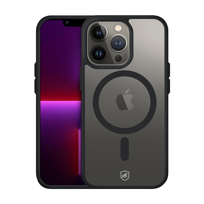 Capa MagSafe para iPhone 13 Pro Max - Preta - Gshield - Gshield - Capas ...