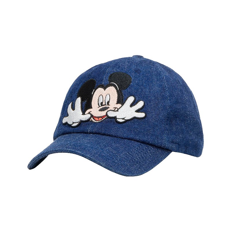 Boné High Company x Disney - Polo Hat Jeans Mickey Blue - AlfaMarcas™