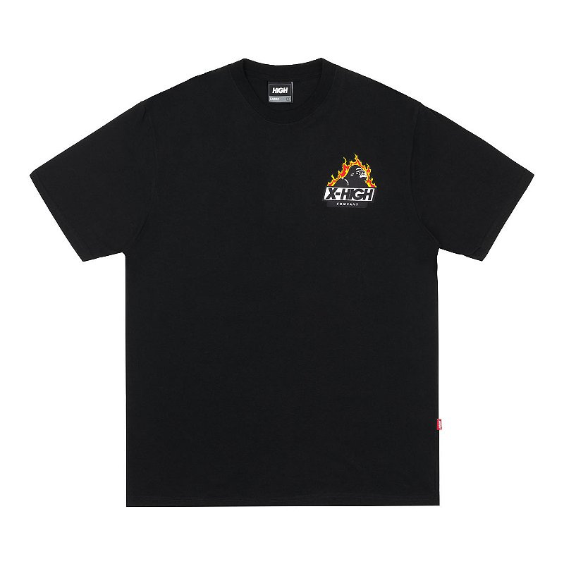 Camiseta High Company - High Tee Logo X-High Preta - AlfaMarcas™