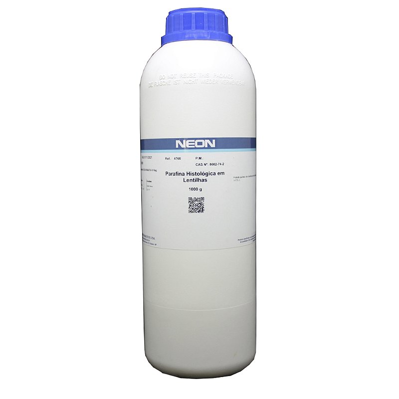 PARAFINA HISTOLOGICA EM LENTILHAS 1KG CAS 8002-74-2 - Didática SP