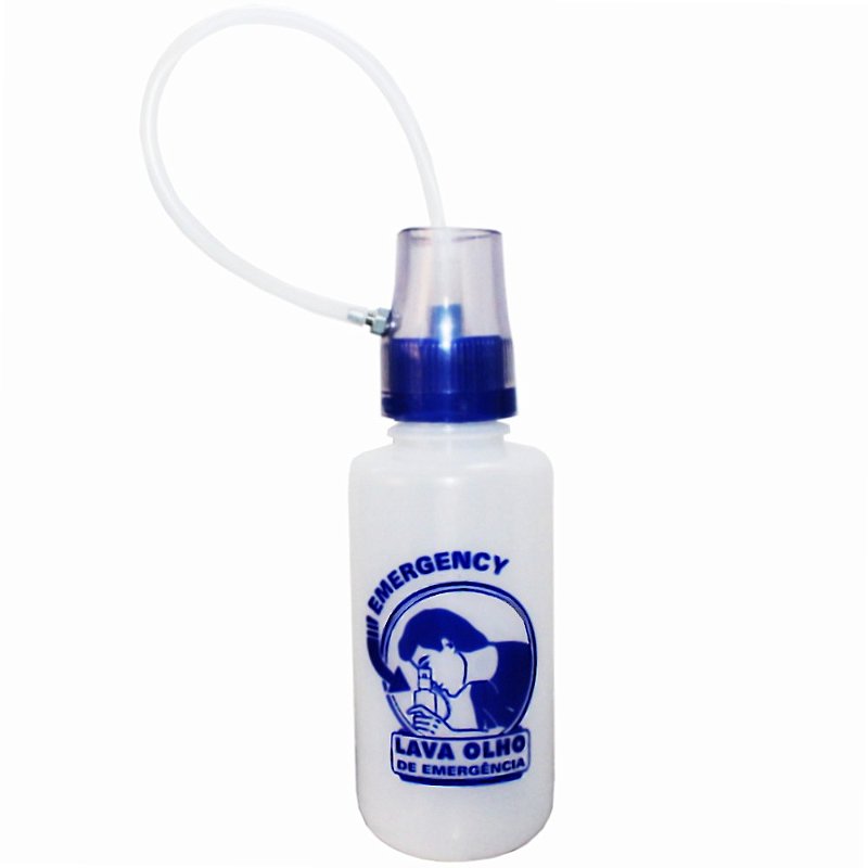 FRASCO LAVA OLHOS DE EMERGENCIA 500ML SEM BASE - Didática SP FRASCO LAVA OLHOS DE EMERGENCIA 500ML SEM BASE - Didática SP