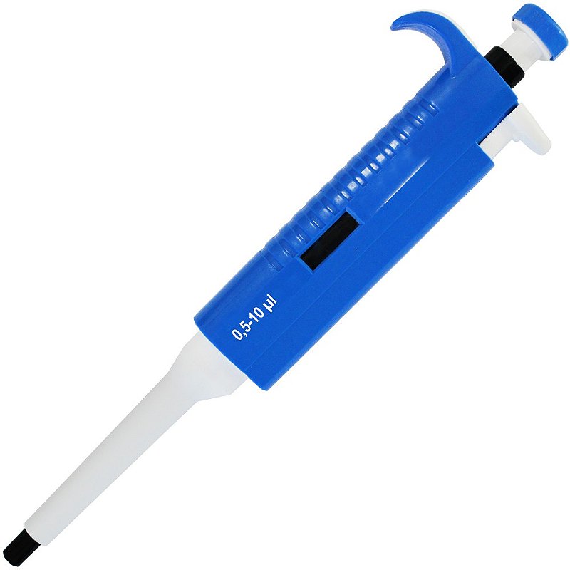 MICROPIPETA MONOCANAL 0,5 A 10UL VOLUME VARIAVEL - Didática SP ...