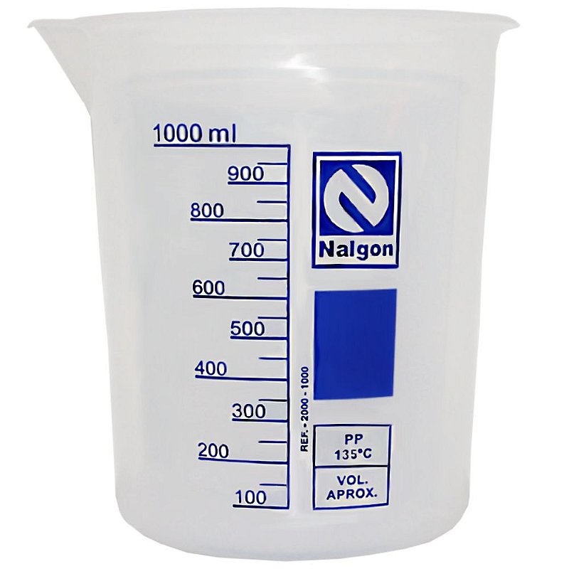 BEQUER DE PLASTICO 1L - Didática SP