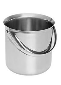BALDE EM ACO INOX 10L - Didática SP