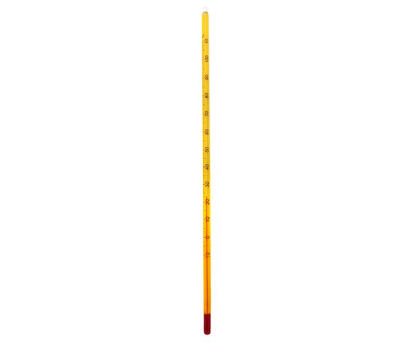 TERMOMETRO ESC EXT -10+110ºC ALCOOL CAP AMARELO - Didática SP