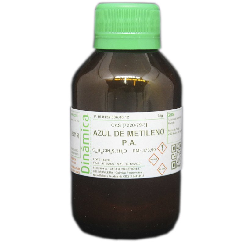 AZUL DE METILENO 25G - Didática SP