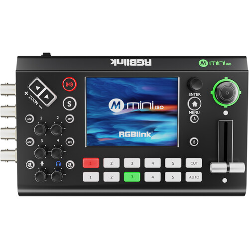 Switcher Mini-ISO - RGBlink - Merlin Distribuidora - Equipamentos Profissionais de Video