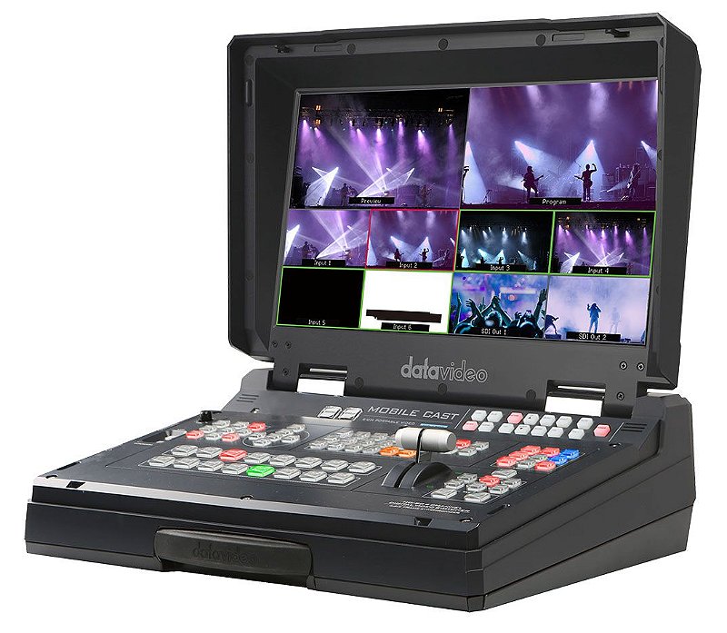 Switcher Datavideo HS-1300 - Switcher Compacto para Produção de Vídeo ...