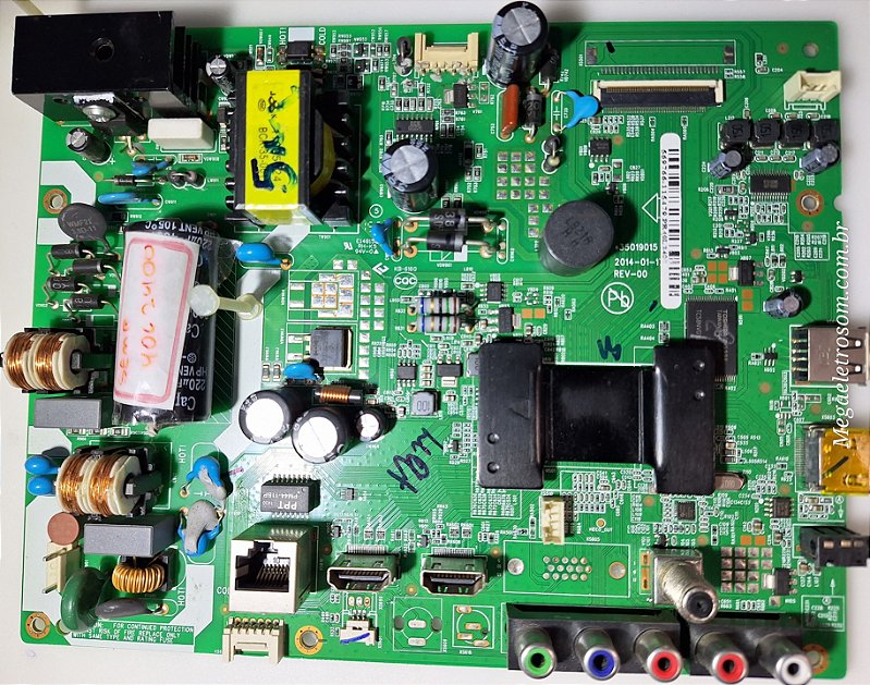 Placa Principal Tv Semp Toshiba 40l2400 pr40l2400 - MEGAELETROSOM Placa Principal Tv Semp Toshiba 40l2400 pr40l2400 - MEGAELETROSOM