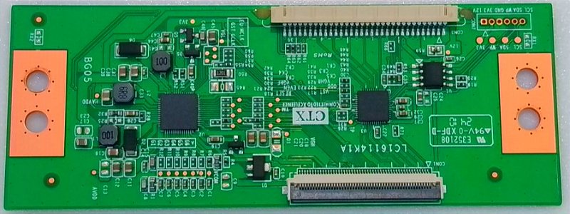 Placa T-con Tv Ptv32k34rkgb Lc16114k1a - MEGAELETROSOM