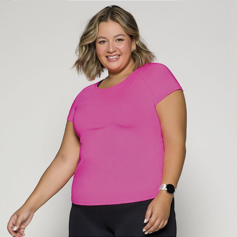 CAMISETA - PLUS SIZE - Selene - Absoluta em Conforto
