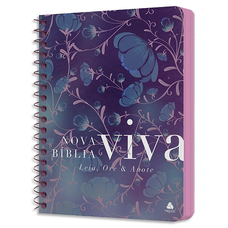 Bíblia Viva com Espaço para Anotação capa Flores do Campo - Livraria ...