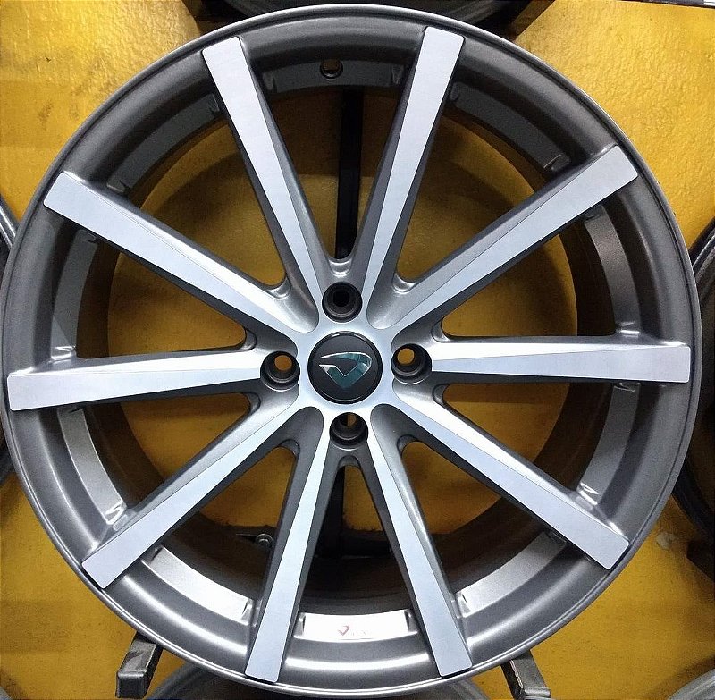 JOGO DE RODA MONACO VOLCANO (ECLIPSE) ARO 18 4X100 TALA 7 - Loja ...