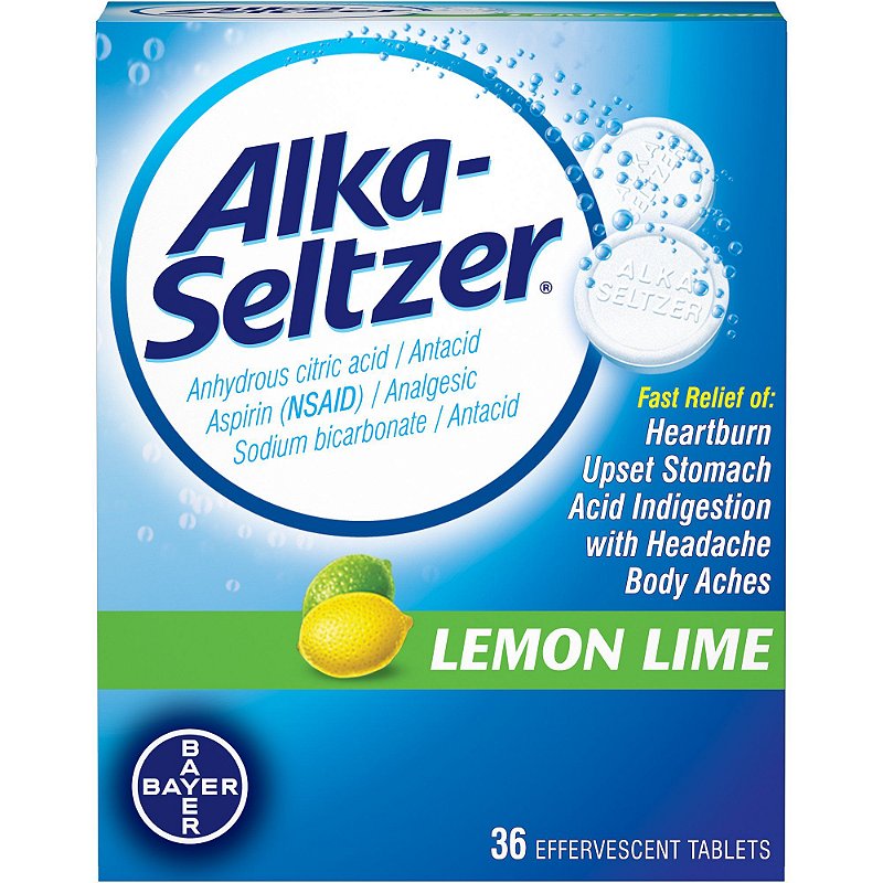 Alka-Seltzer Effervescent Tablets - Consumos da Martina