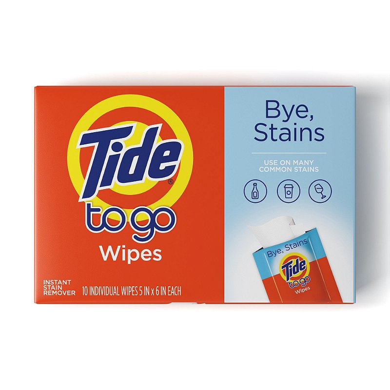 Tide To Go Instant Stain Wipes - Consumos da Martina