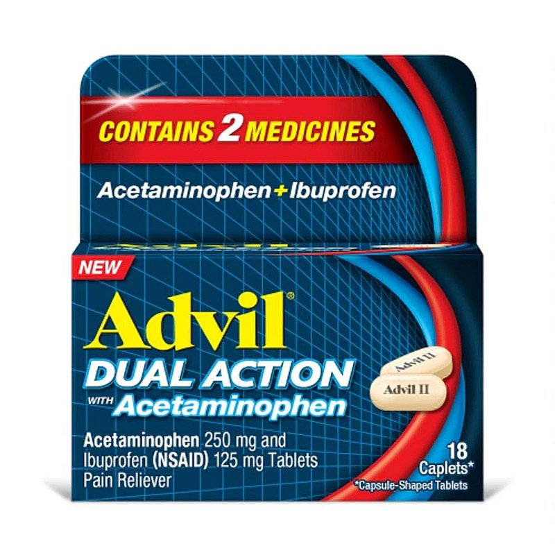 Advil Dual Action With Acetaminophen - Consumos da Martina