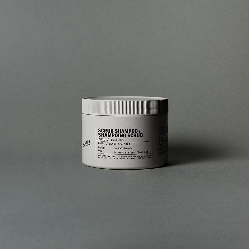 Le Labo Scrub Shampoo Basil - Consumos da Martina