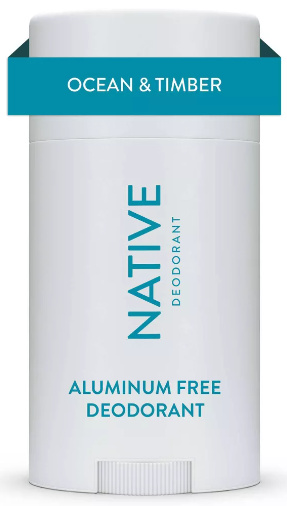 Native Deodorant - Ocean & Timber - Aluminum Free - Consumos da Martina