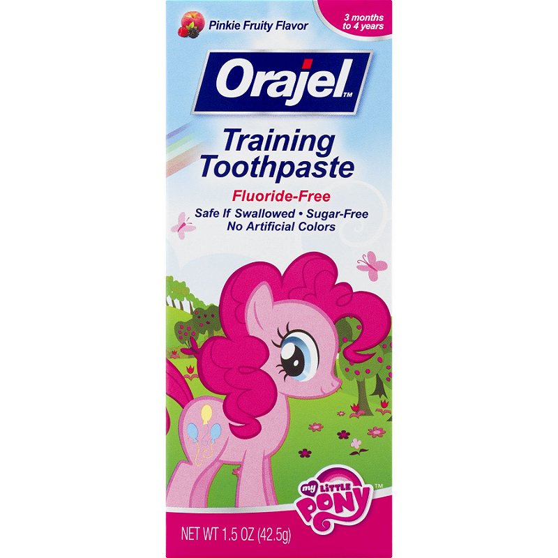 Orajel Training Toothpaste Fluoride-Free My Little Pony, - Consumos da ...