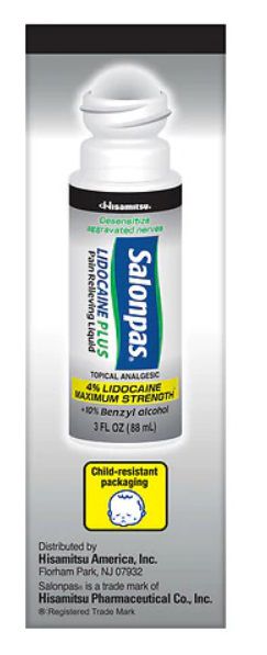 Salonpas Lidocaine Plus Pain Relieving Liquid - Consumos da Martina