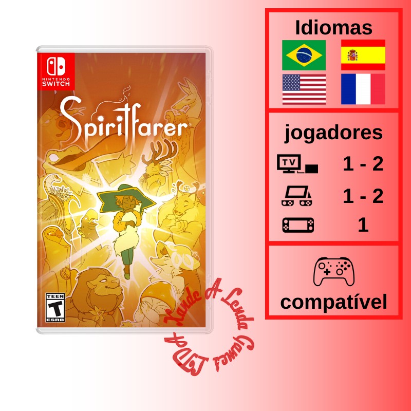 Spiritfarer - SWITCH [EUA] - Xande A Lenda Games. A sua loja de jogos!