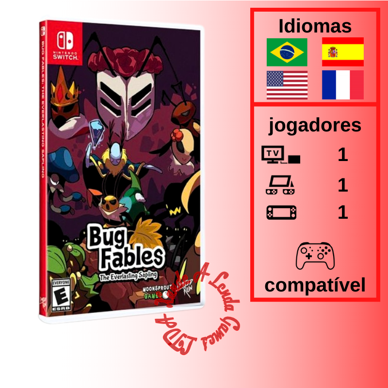 Bug Fables The Everlasting Sapling - SWITCH [EUA] - Xande A Lenda Games ...
