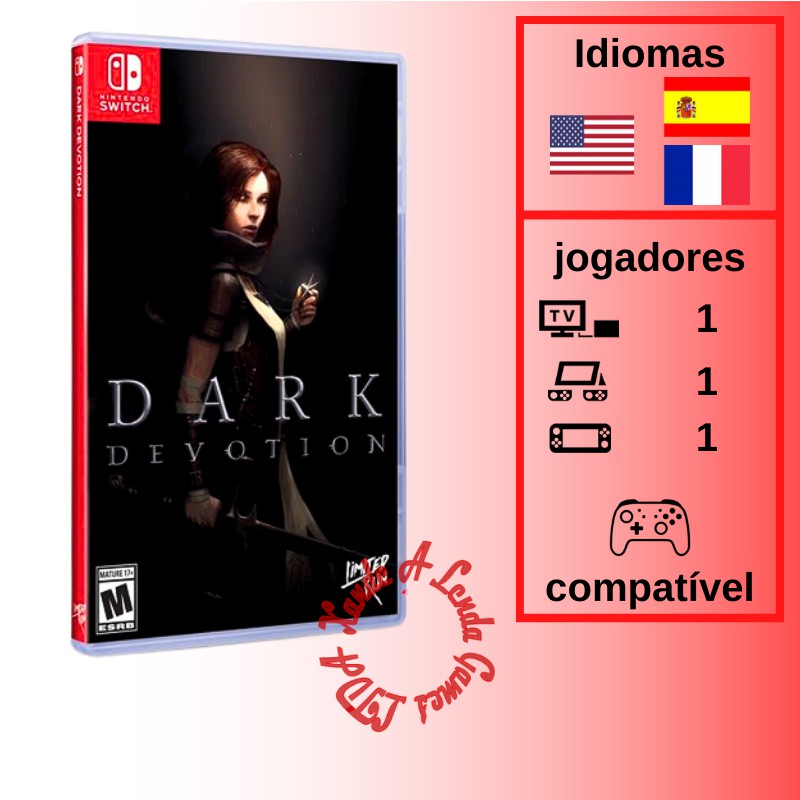 Dark Devotion - SWITCH [EUA] - Xande A Lenda Games. A sua loja de jogos!