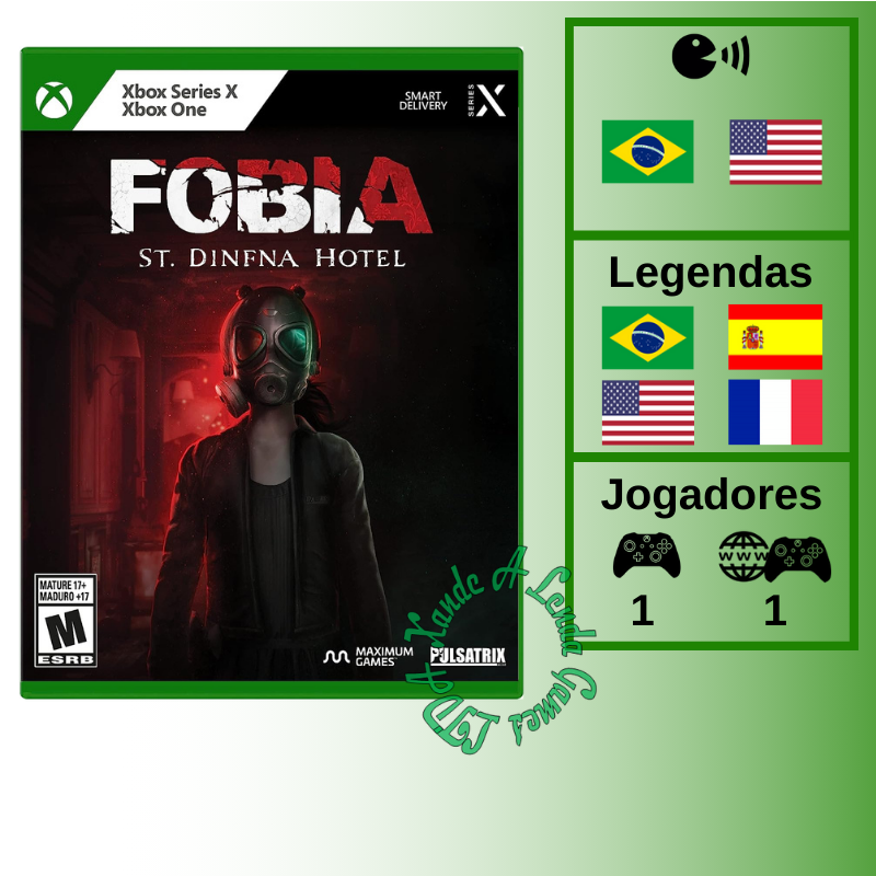 Fobia St. Dinfna Hotel - XBOX ONE [EUA] - Xande A Lenda Games. A sua ...
