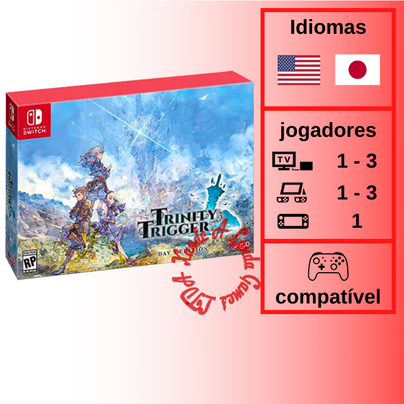 Trinity Trigger Day One Edition - SWITCH [EUA] - Xande A Lenda Games. A sua loja de jogos!