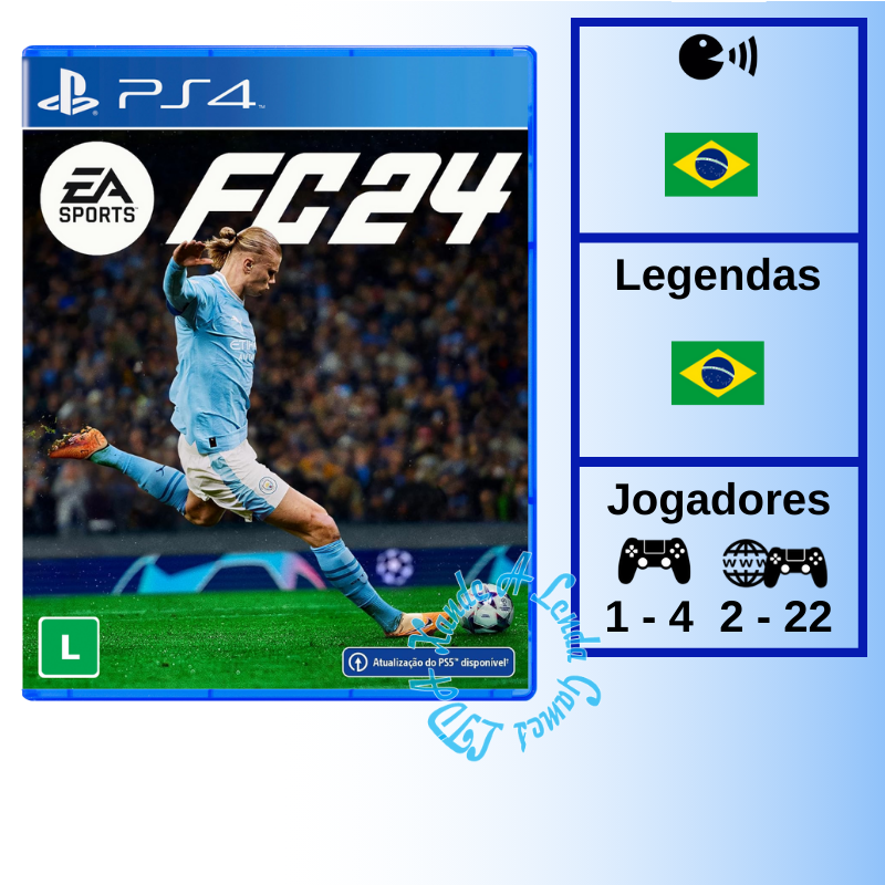 FC 24 - PS4 - Xande A Lenda Games. A sua loja de jogos!