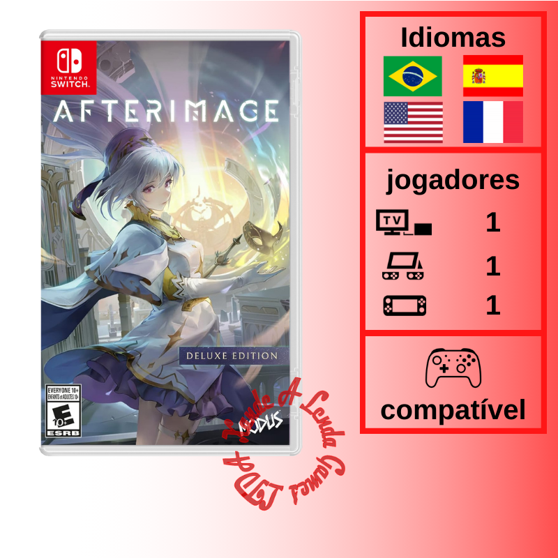Afterimage Deluxe Edition - SWITCH [EUA] - Xande A Lenda Games. A sua ...
