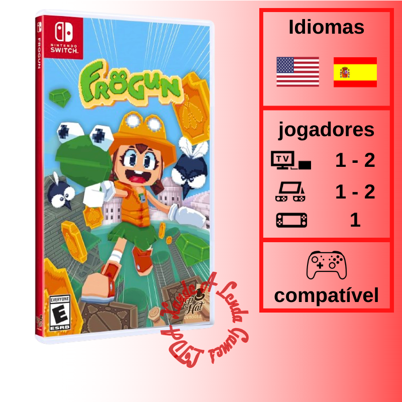Frogun - SWITCH [EUA] - Xande A Lenda Games. A sua loja de jogos!