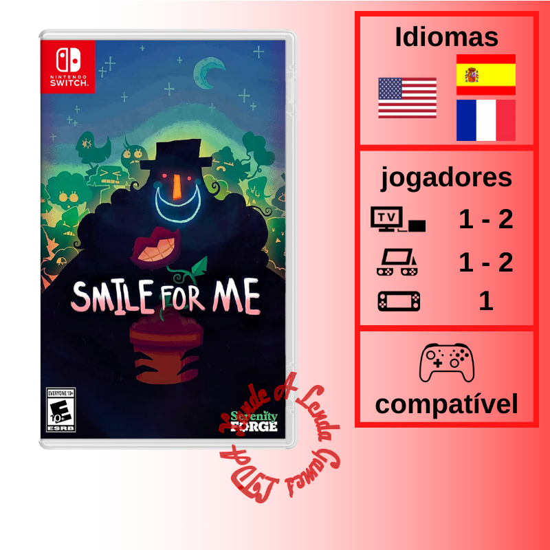 Smile for Me - SWITCH [EUA] - Xande A Lenda Games. A sua loja de jogos!