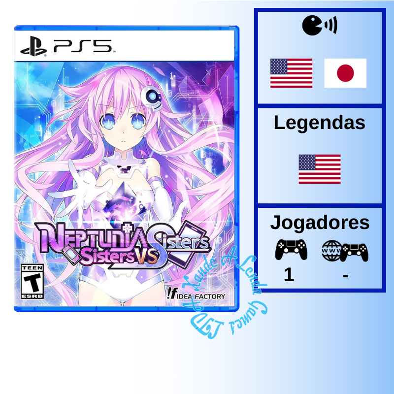 Neptunia Sisters Vs. Sisters - PS5 [EUA] - Xande A Lenda Games. A sua ...