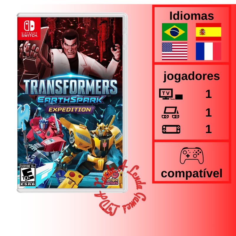 Transformers Earthspark Expedition SWITCH EUA