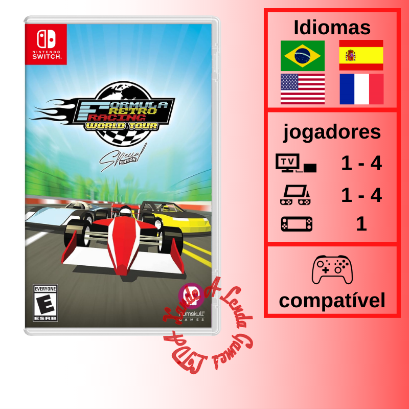 Formula Retro Racing World Tour Special Edition - SWITCH [EUA] - Xande A Lenda Games. A sua loja ...