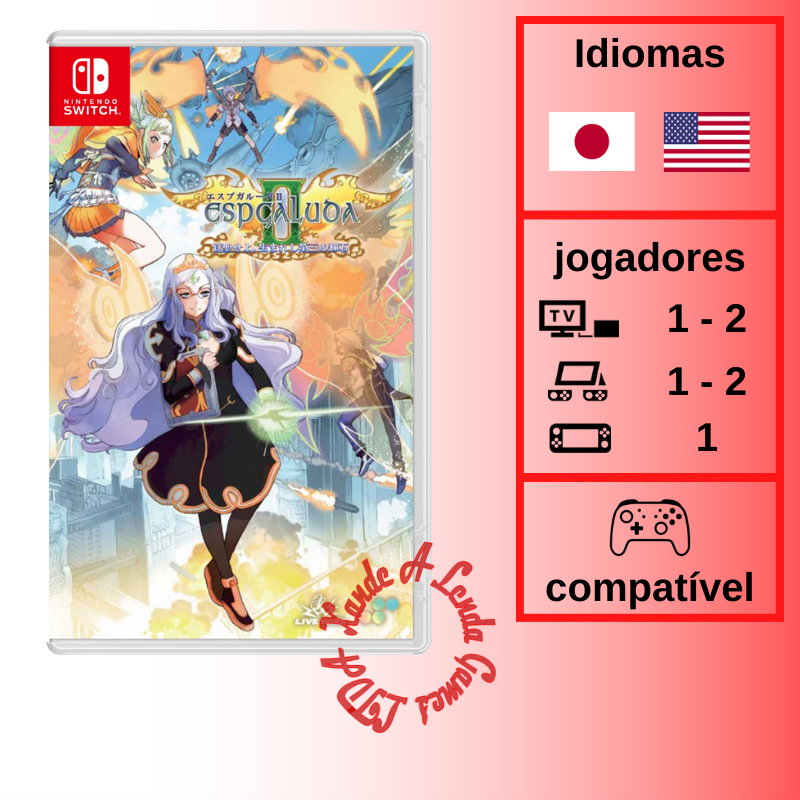 Espgaluda II - SWITCH [ÁSIA] - Xande A Lenda Games. A sua loja de jogos!