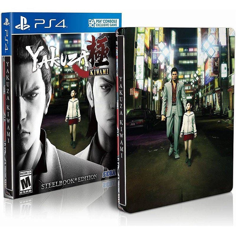 Comprar Yakuza Kiwami Steelbook Edition Para Ps4 Mídia Física Xande