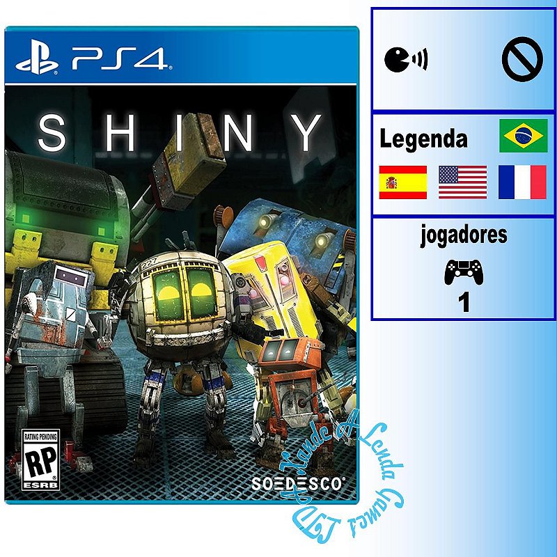 Comprar Shiny para PS4 - mídia física - Xande A Lenda Games. A sua loja ...