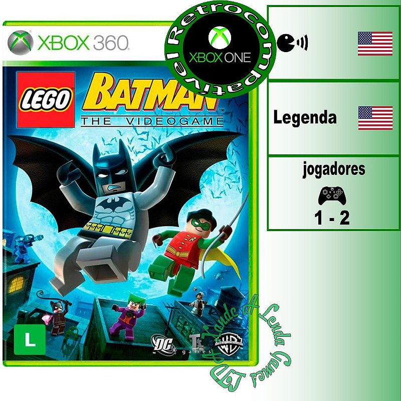 Lego Batman - XBOX 360 - XBOX ONE - Novo - Xande A Lenda Games. A sua ...