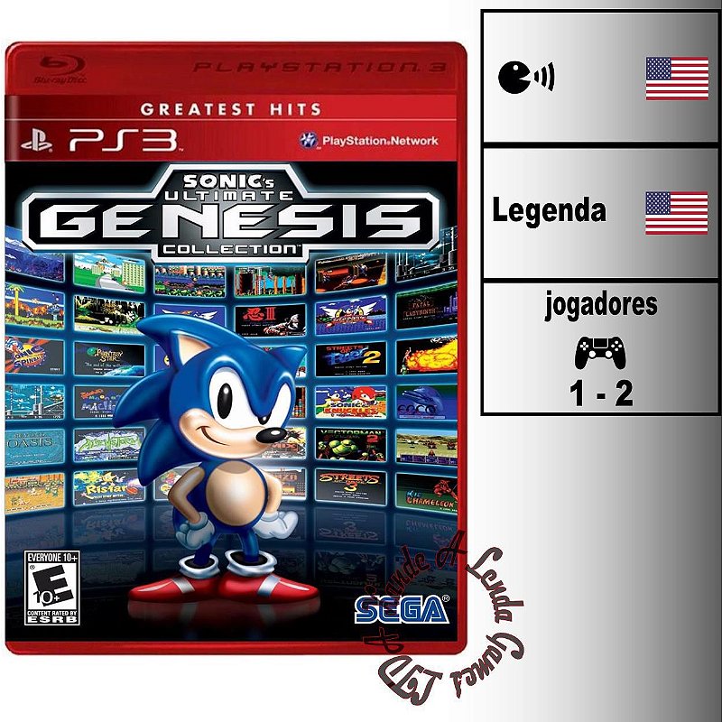 Comprar Sonic's Ultimate Genesis Collection para PS3 - mídia física ...