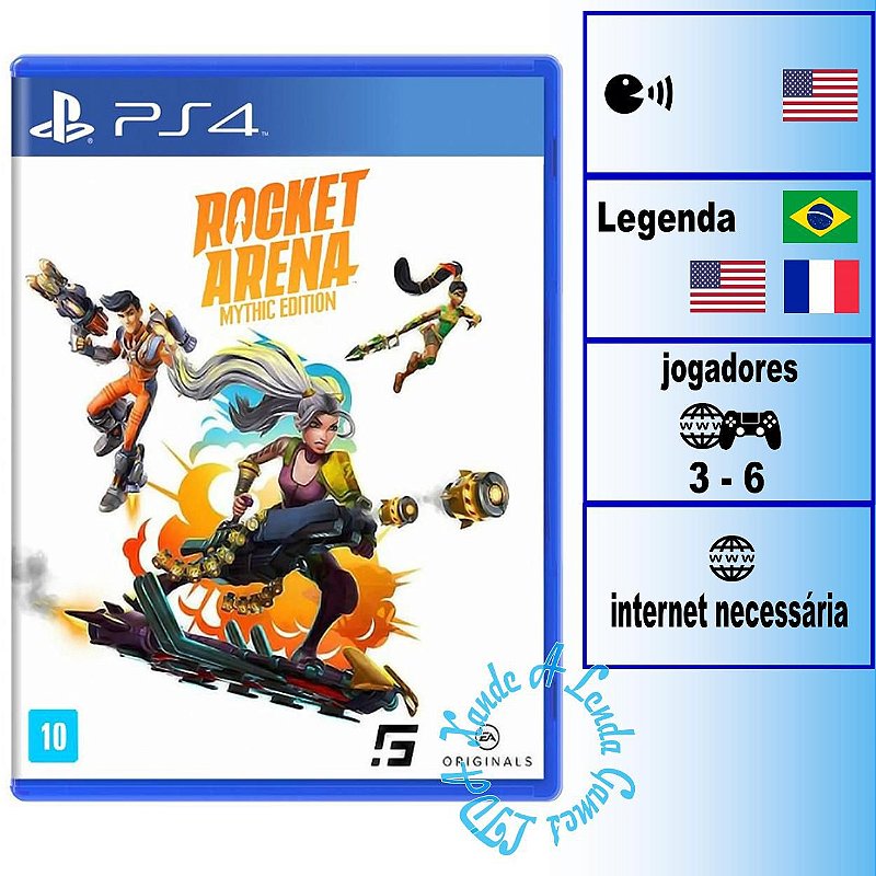 Rocket Arena Mythic Edition - PS4 - Novo - Xande A Lenda Games. A sua ...