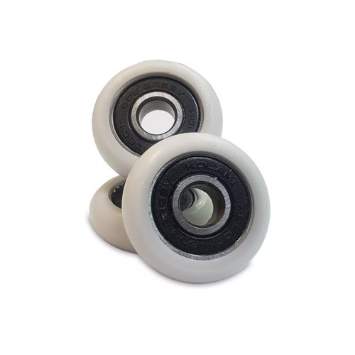 Roldana de Nylon 30mm com Rolamento Blindado 608RS - Sacadabox ...