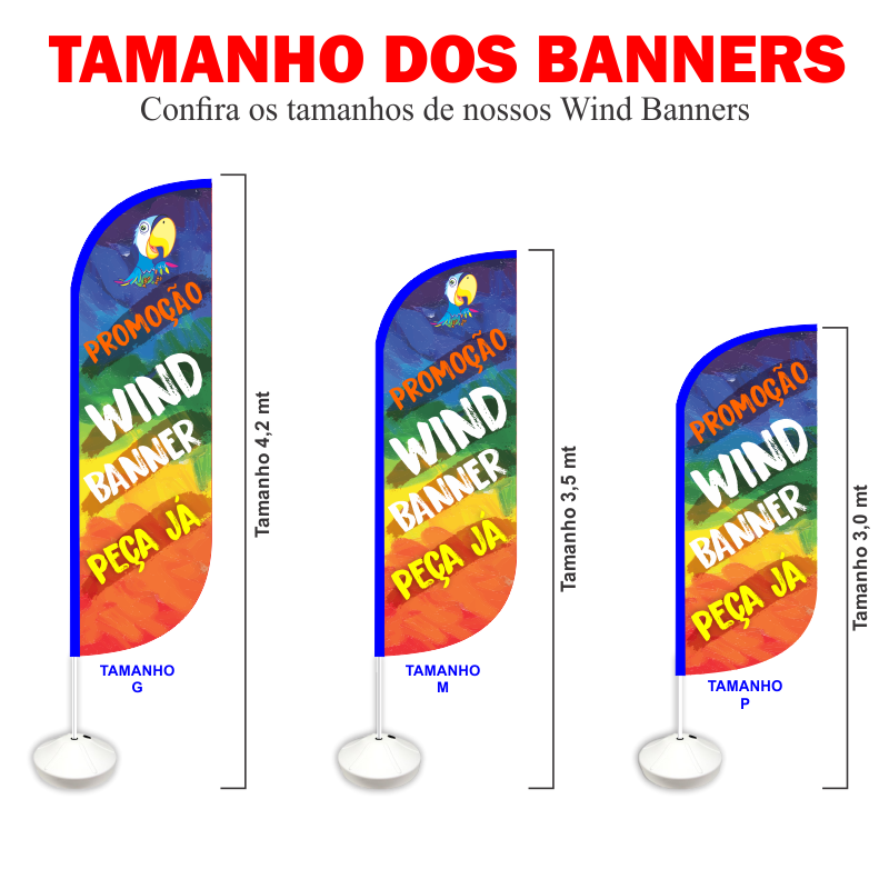 WIND BANNER - Gráfica Amanda IMPRESSÃO DIGITAL