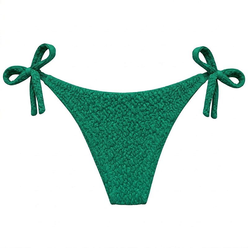 Calcinha de Biquíni Empina Bumbum Verde Amazônia Jacquard - Biquínis e ...