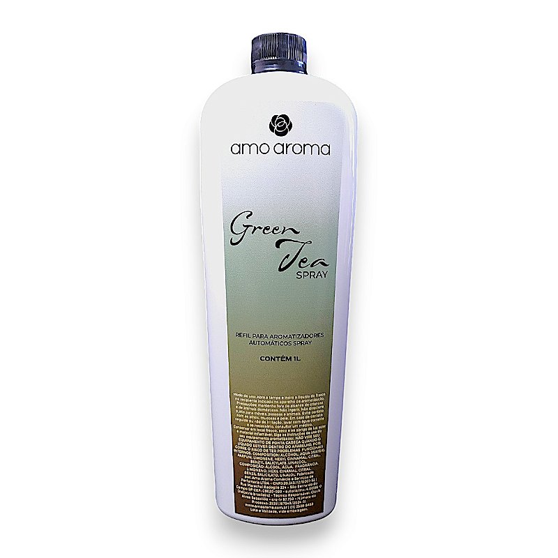 Refil de Aromatização em Spray - Green Tea 1L - AMO AROMA - Loja | Amo ...