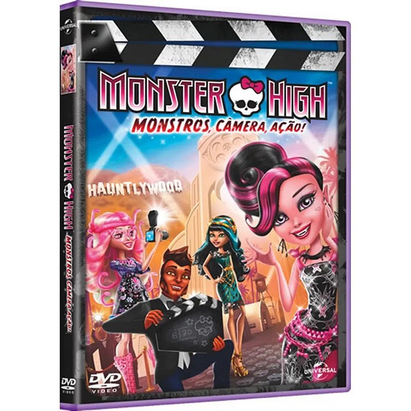 MONSTER HIGH - MONSTROS, CÂMERA, AÇÃO* - Colecione Clássicos